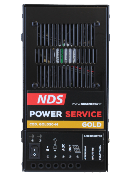 NDS Energy PWS GOLD 12V 30A 3 in 1 Hybrid Charger - DC to DC, MPPT & B ...
