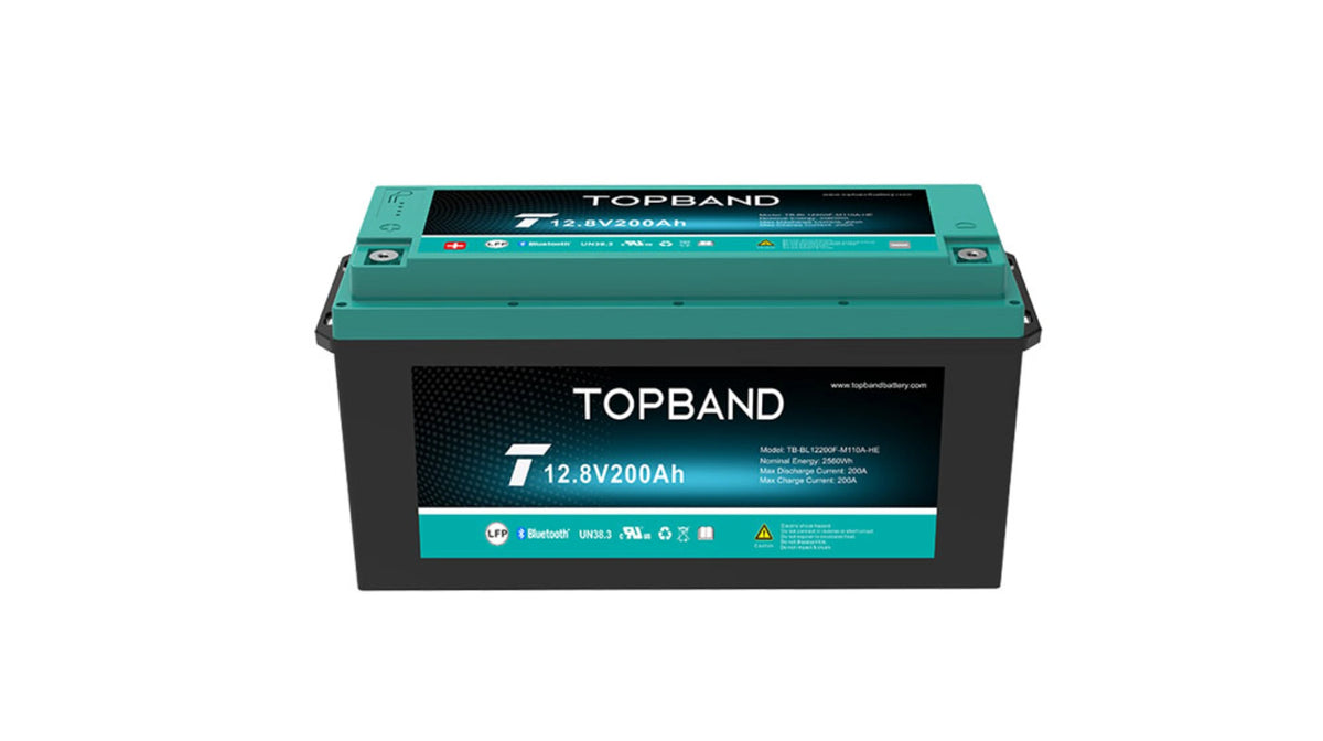 Topband T Series 12.8V 200Ah Lithium Battery – Van Junkies